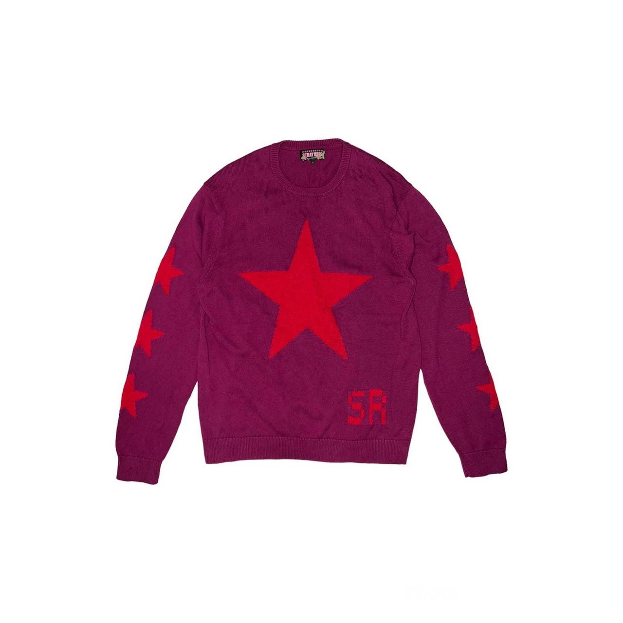 Stray Rats Mohair Star Sweater Like new Seen on... - Depop