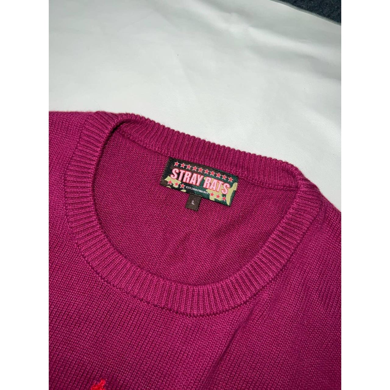 Stray Rats Mohair Star Sweater Like new Seen on... - Depop