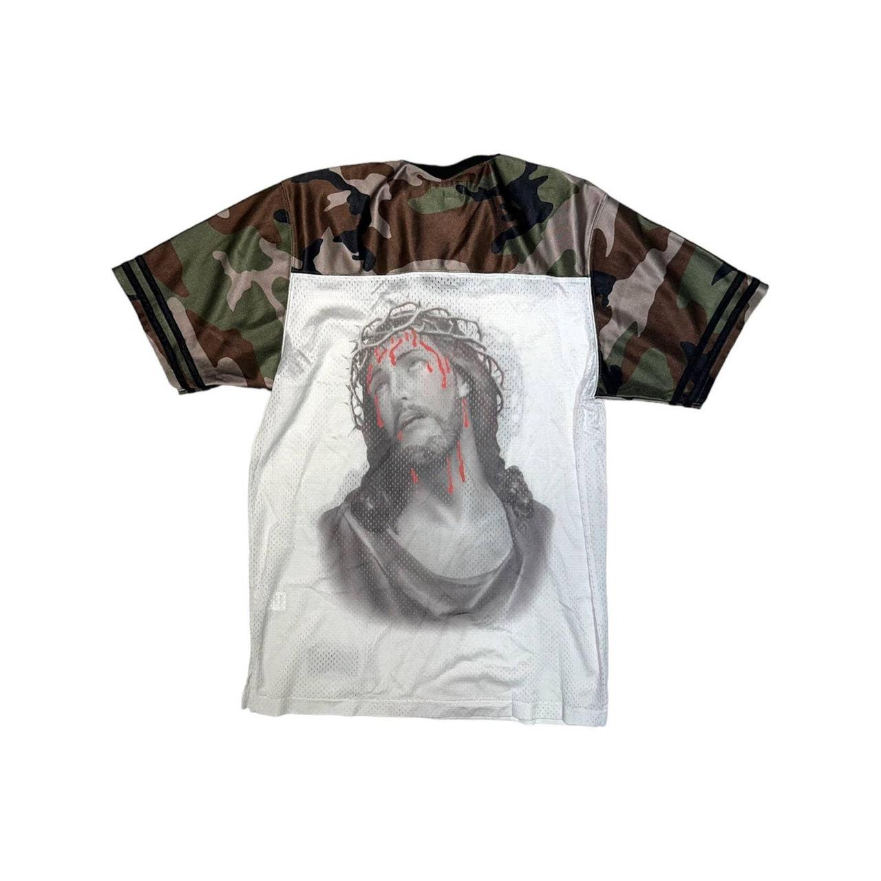 Supreme Jesus Football Jersey Top Perfect condition - Depop