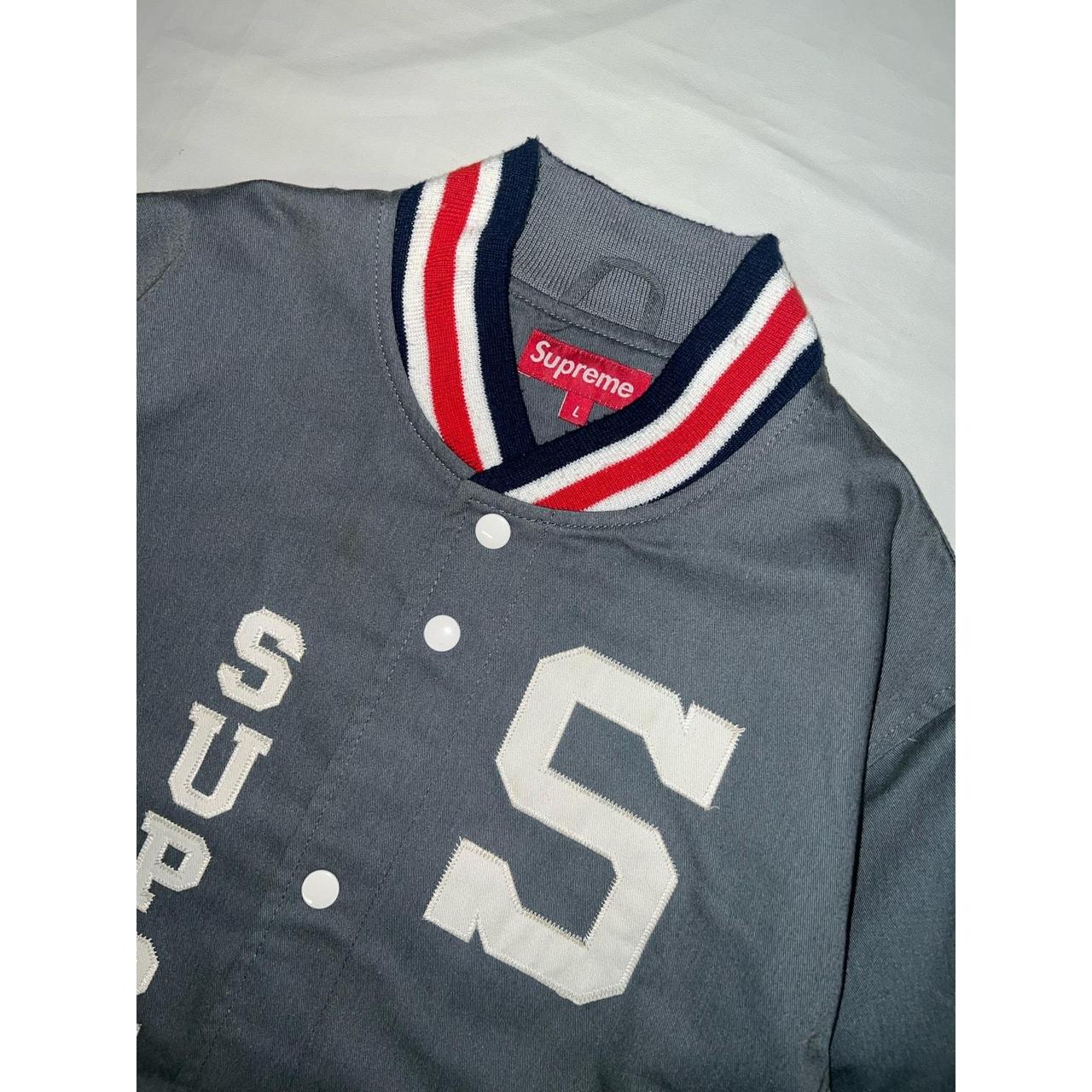 Supreme 2009 Aces Baseball Varsity Jacket Perfect... - Depop