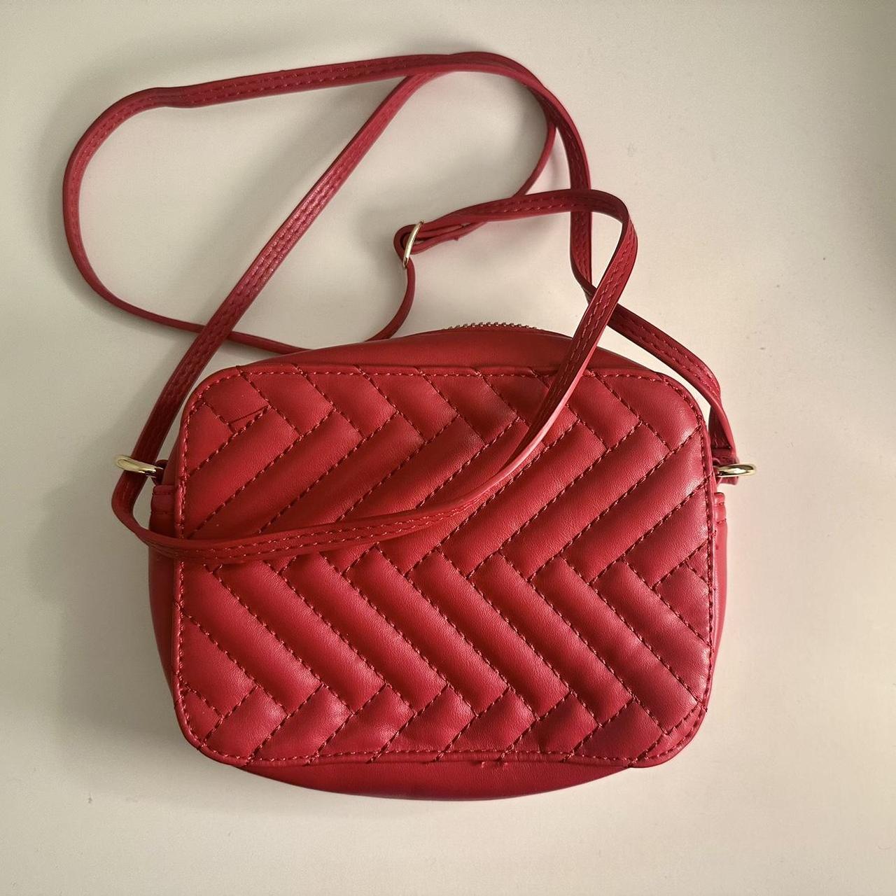 Red Camera Bag from Asos Barely worn. Perfect... - Depop