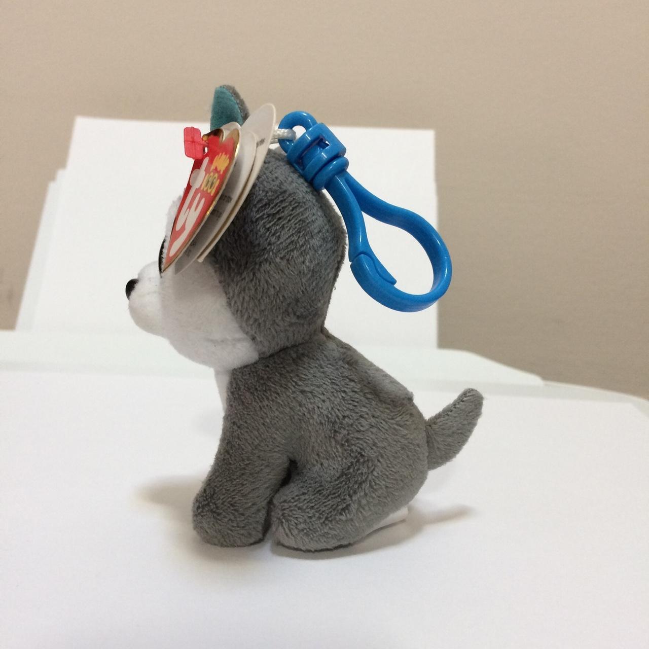 TY Beanie Boos Slush the Husky Key Clip, Brand: TY,... - Depop