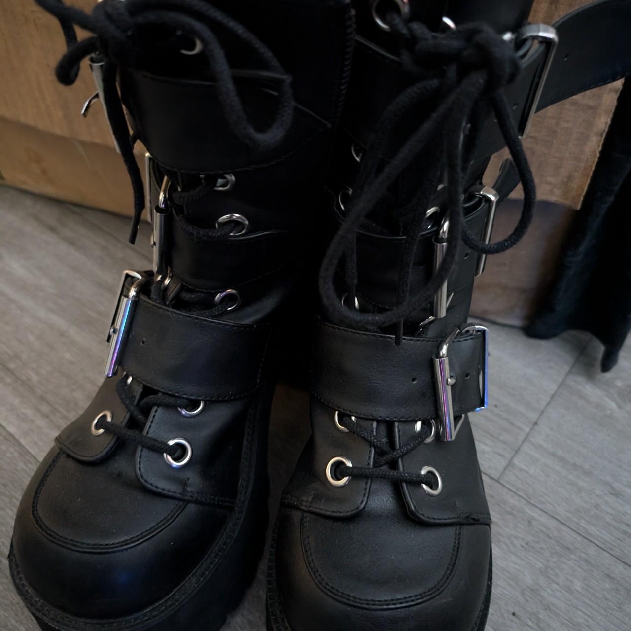 Demonia Ranger 308 women’s size 8 platform heeled... - Depop