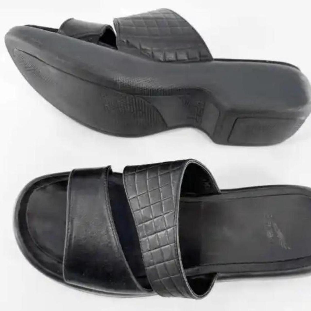 dansko black platform slide sandals. just a little... - Depop