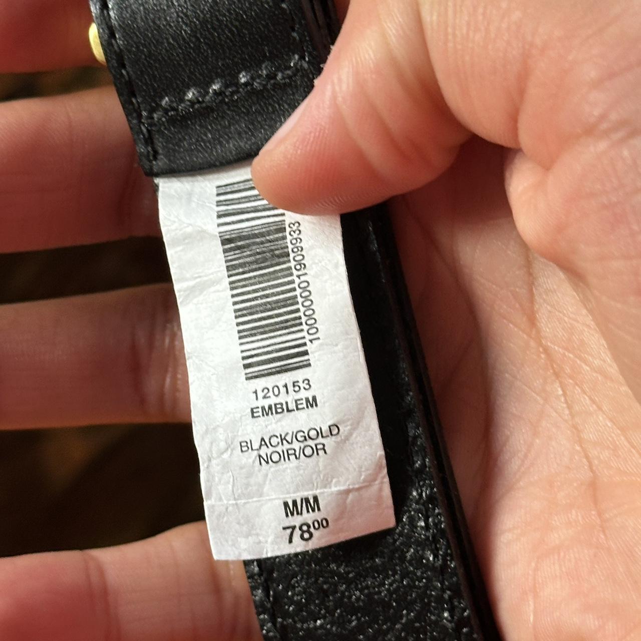 Aritzia emblem leather belt Brand new with tags Size... | Depop