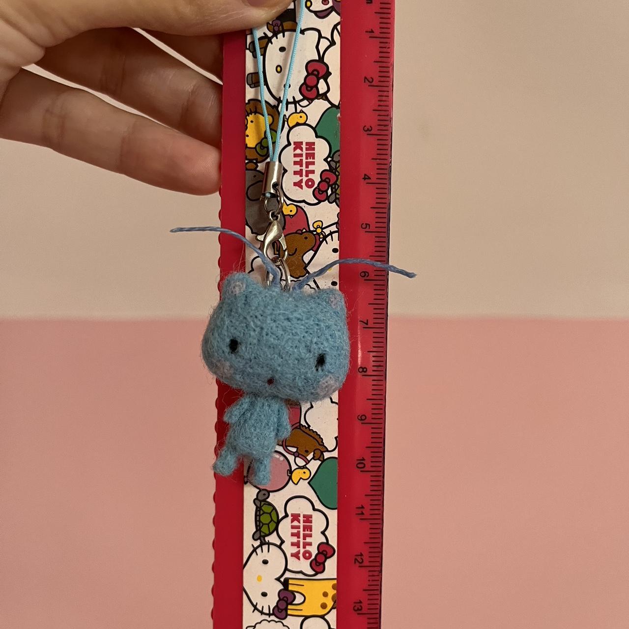 Kawaii alien cat keychain 🛸👾 handmade by... - Depop