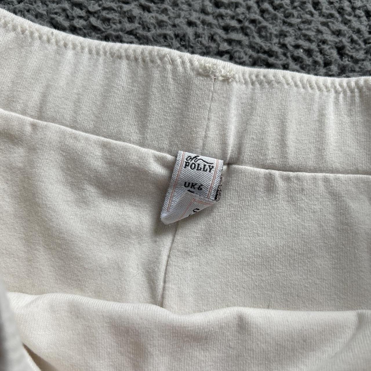 Oh Polly - break the cycle Beige Cream Ruched Long... | Depop