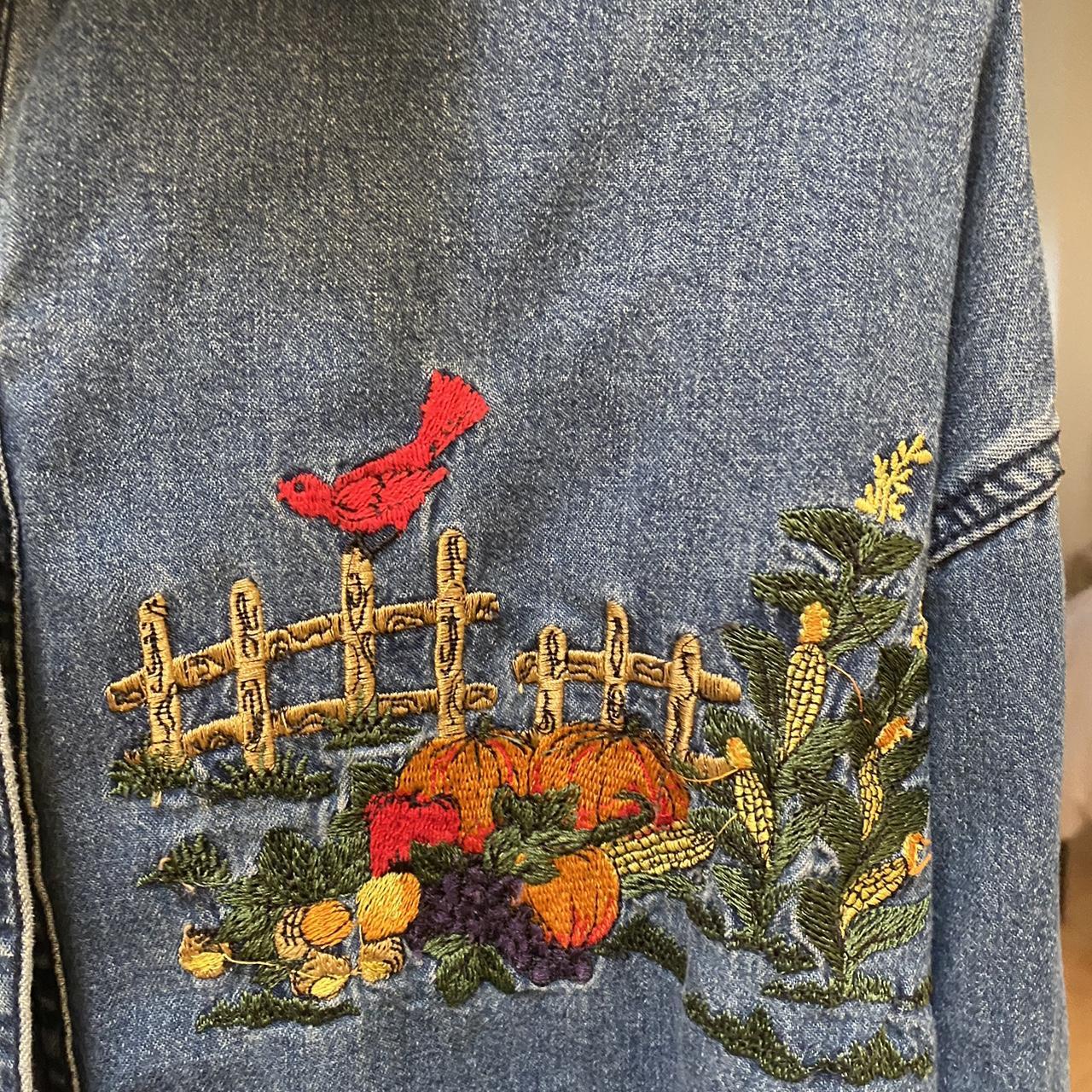 Amazing Fall denim shirt in great condition! Just... - Depop