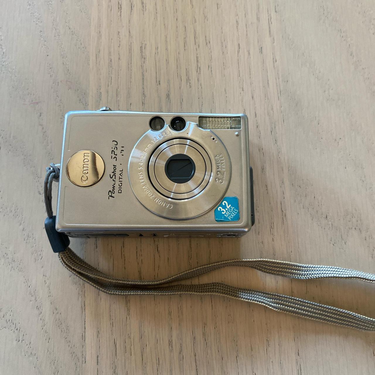 Vintage y2k Canon PowerShot S230 Digital ELPH 3.2 MP... - Depop