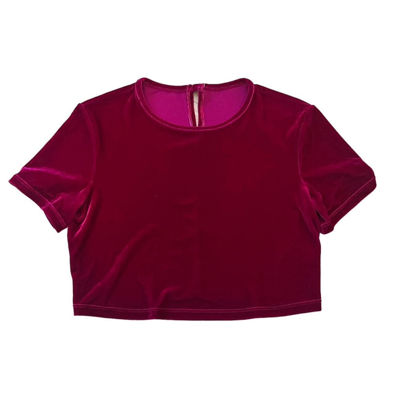 Dollskill Red Velvet Crop Top Size Small Depop