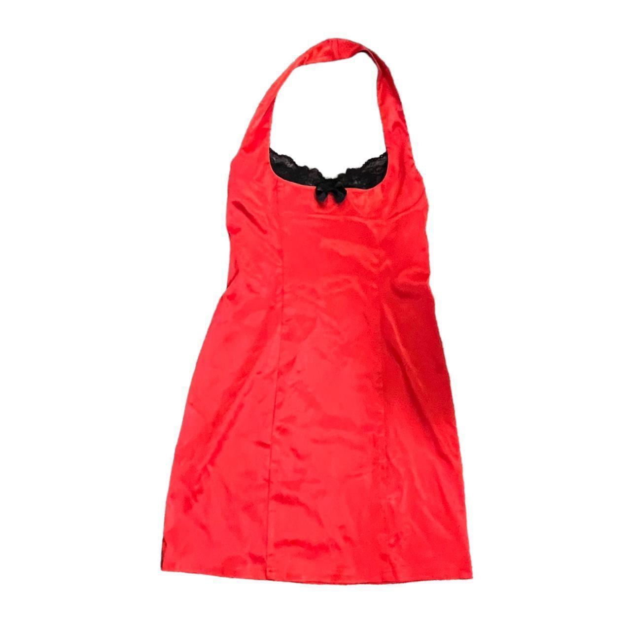 Dollskill Current Mood Red Lace Mini Dress Size:... | Depop