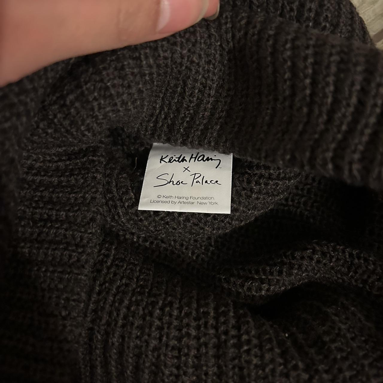 Keith Haring x Shoe Palace Beanie brown brand new... - Depop