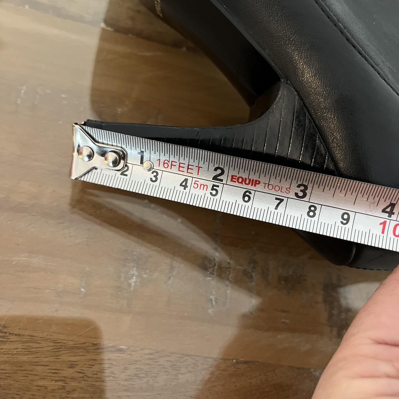 Vintage leather faith stiletto boots #faith #vintage - Depop