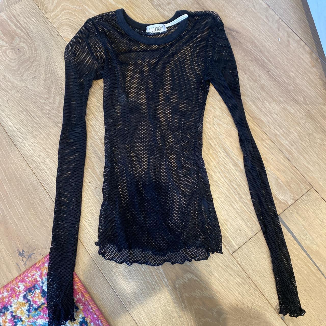 urban outfitters basic fishnet top. Sooo cute for a... - Depop