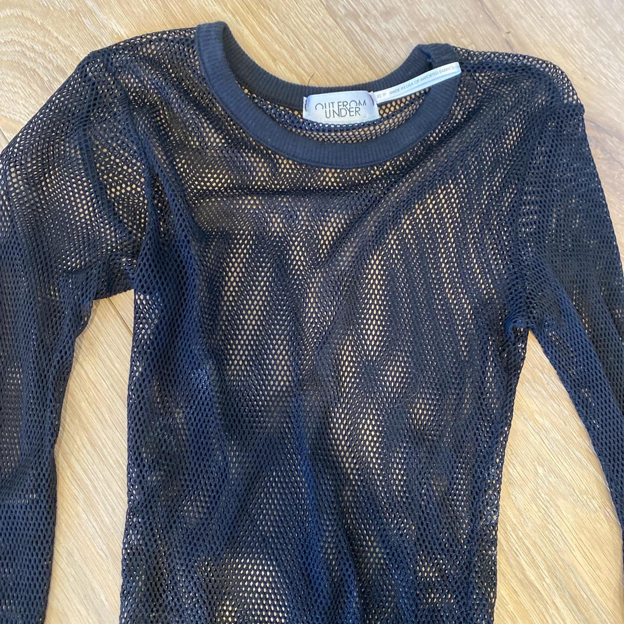 urban outfitters basic fishnet top. Sooo cute for a... - Depop