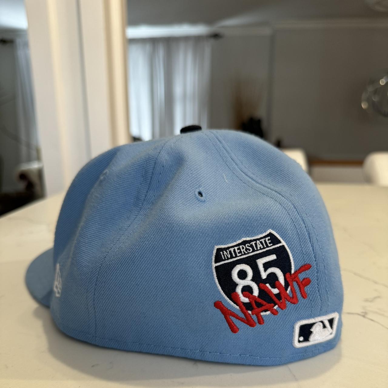 New Era Cap Offset Nawf Side Size 7 5/8 - Depop