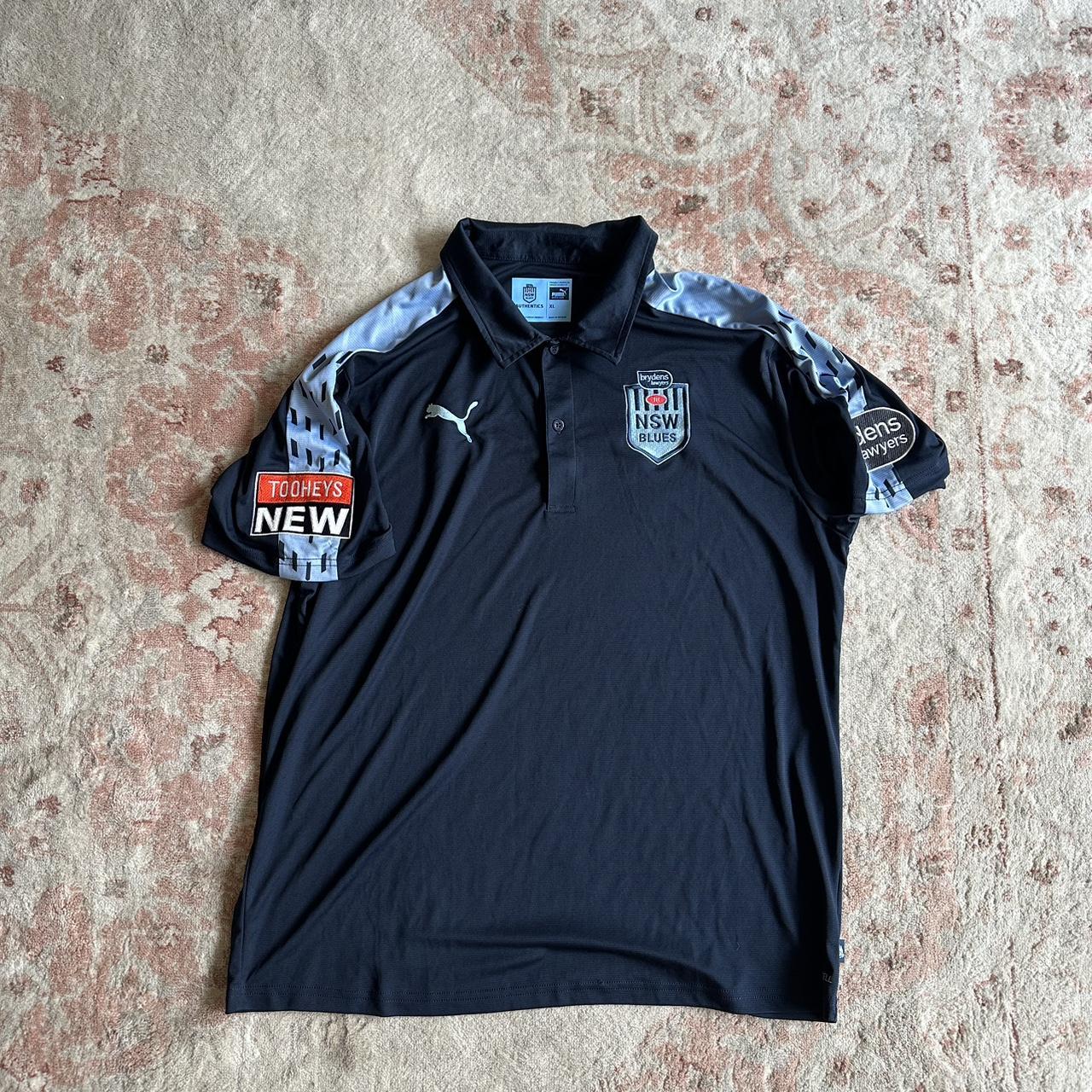 State of Origin NSW Polo Shirt Size: XL Condition:... - Depop