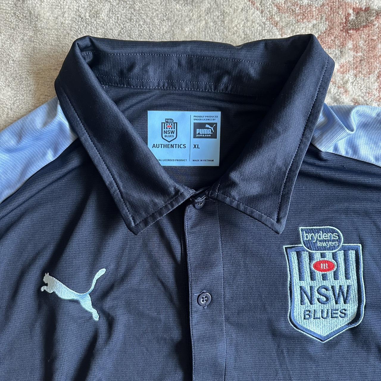 State of Origin NSW Polo Shirt Size: XL Condition:... - Depop
