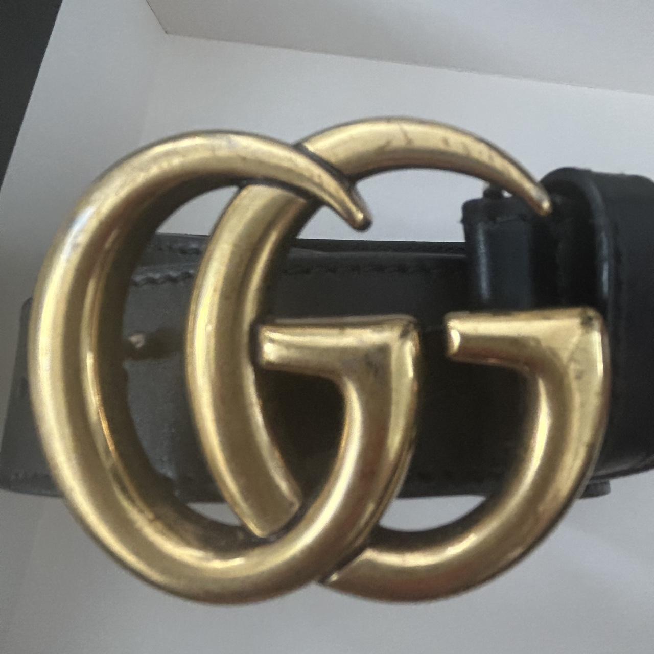 Authentic Gucci Belt 36 inches Comes with receipt,... - Depop