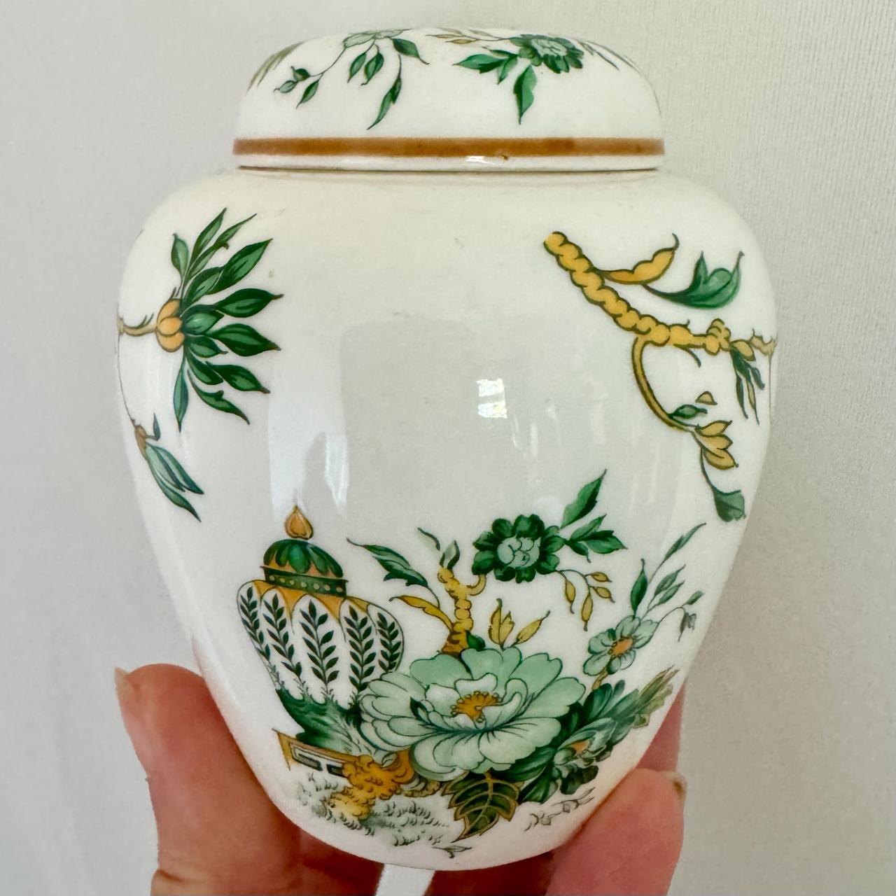 Vintage Crown Staffordshire Fine Bone China Ginger... - Depop