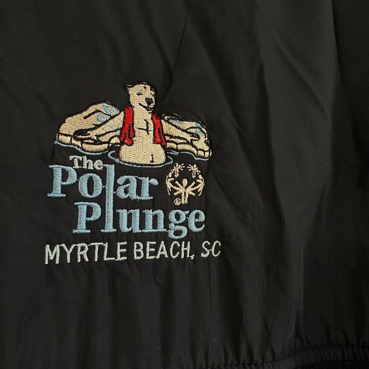 Chaps Men's Tech Fleece Full Zip Up Jacket In Navy... - Depop