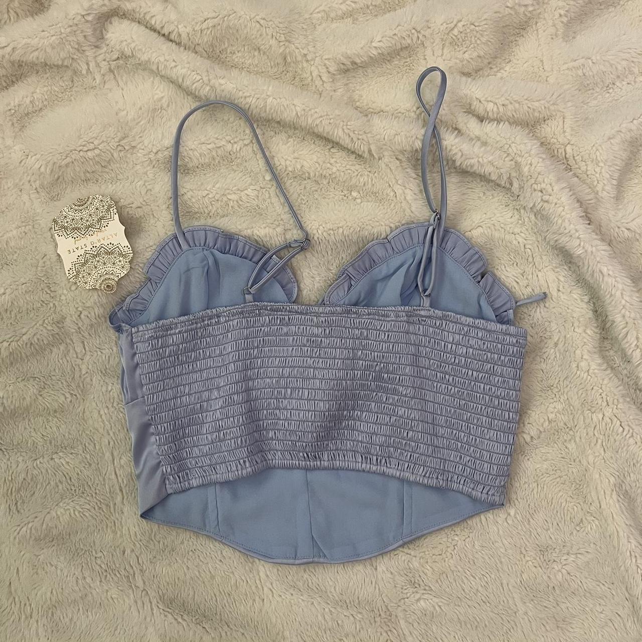 Periwinkle tank top🪻 Brand: Alter’d State - Size:... - Depop