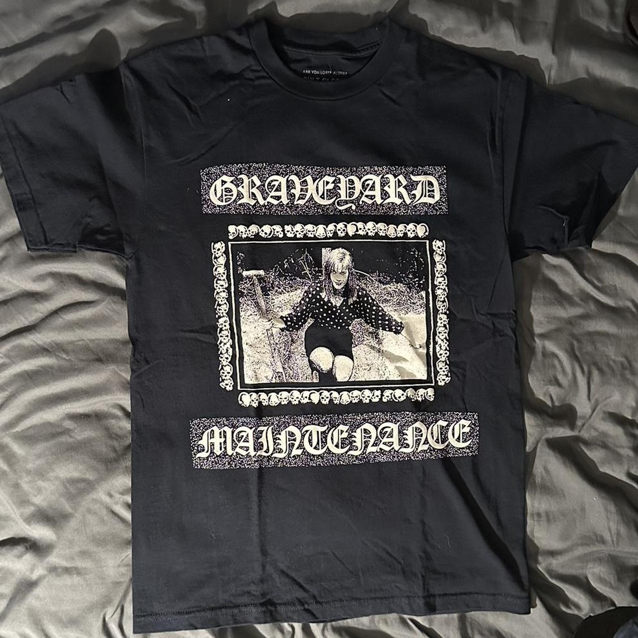 CULT GLORIA GRAVEYARD MAINTENANCE TEE - Depop