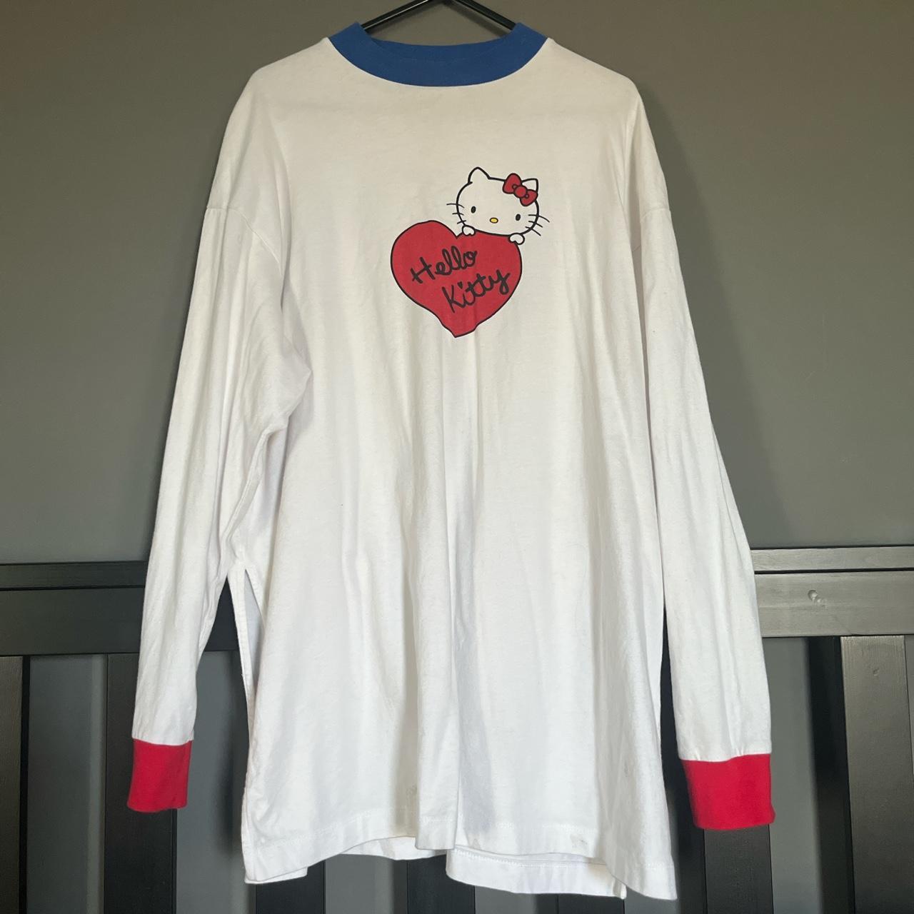 Hello kitty lazy oaf saniro collab Size labelled S M - Depop