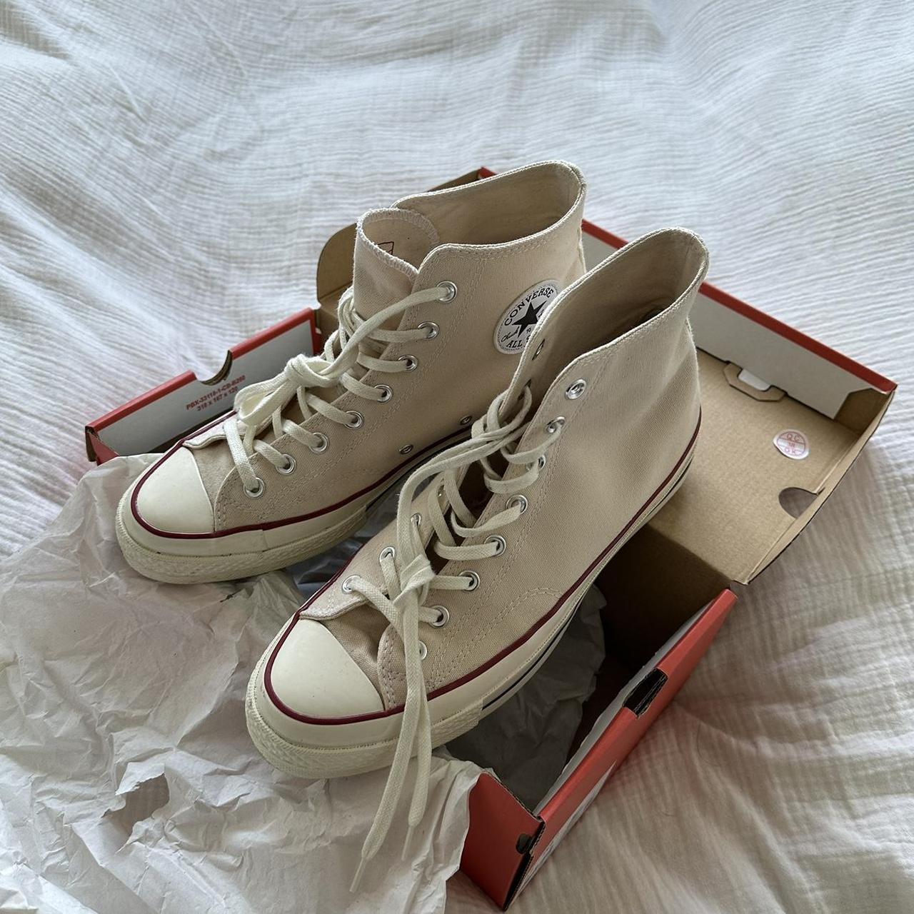 Converse Chuck 70 Cream White OG UK9.5 Original... - Depop
