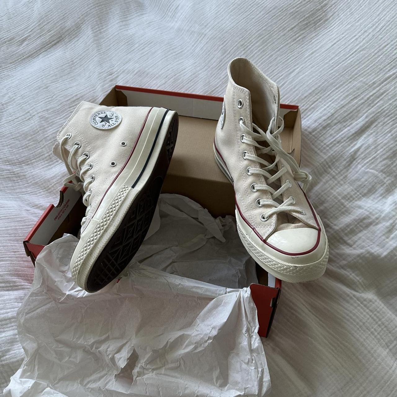 Converse Chuck 70 Cream White OG UK9.5 Original... - Depop