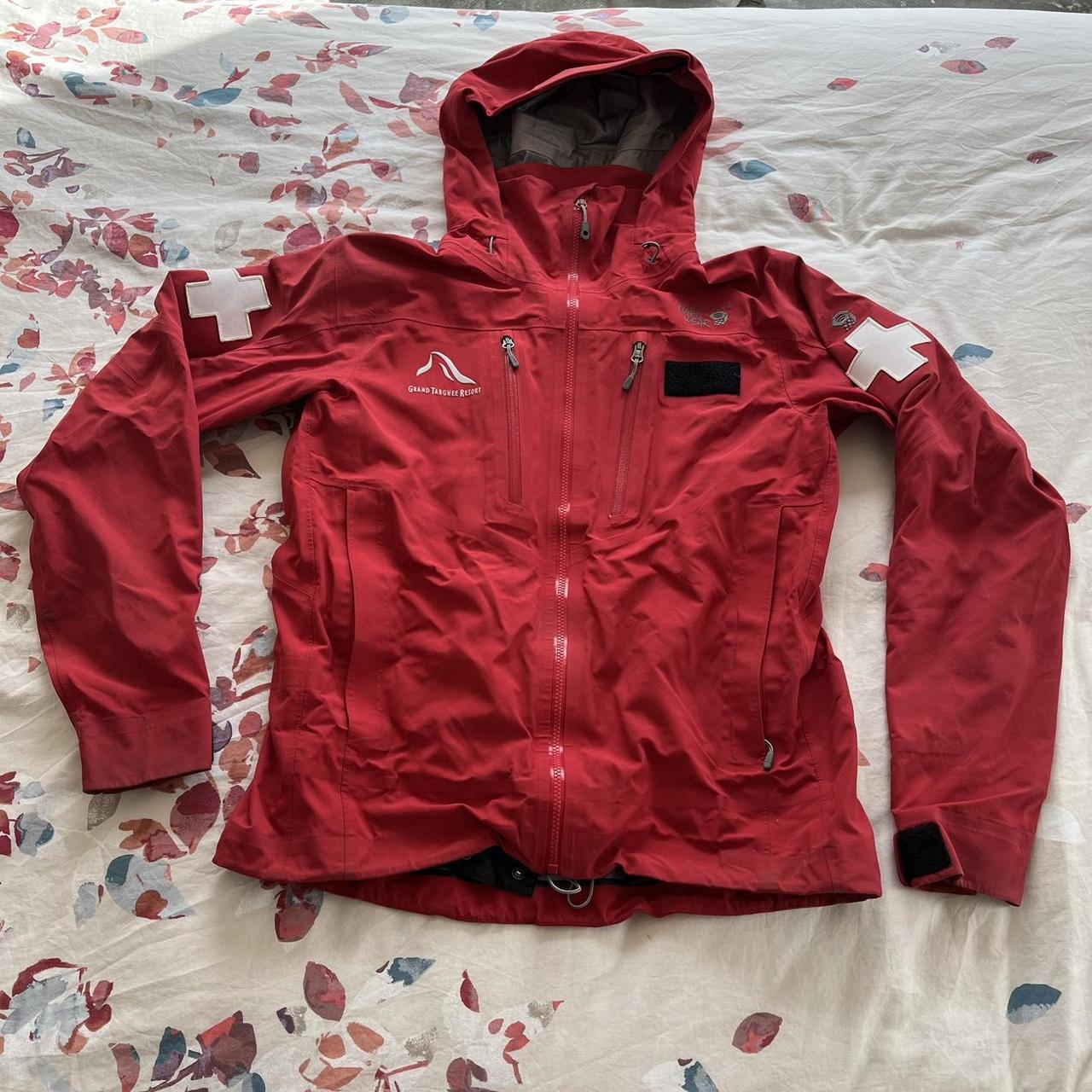 Mountain hardwear Grand Targhee Resort hardshell... - Depop