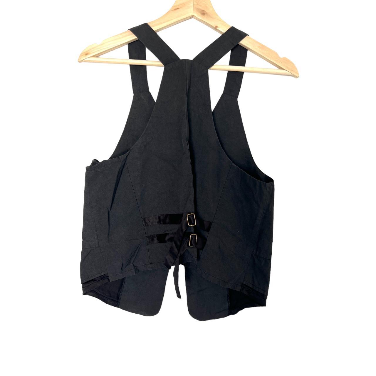 y2k Tuxedo Vest Top • Insane a perfect vintage... - Depop