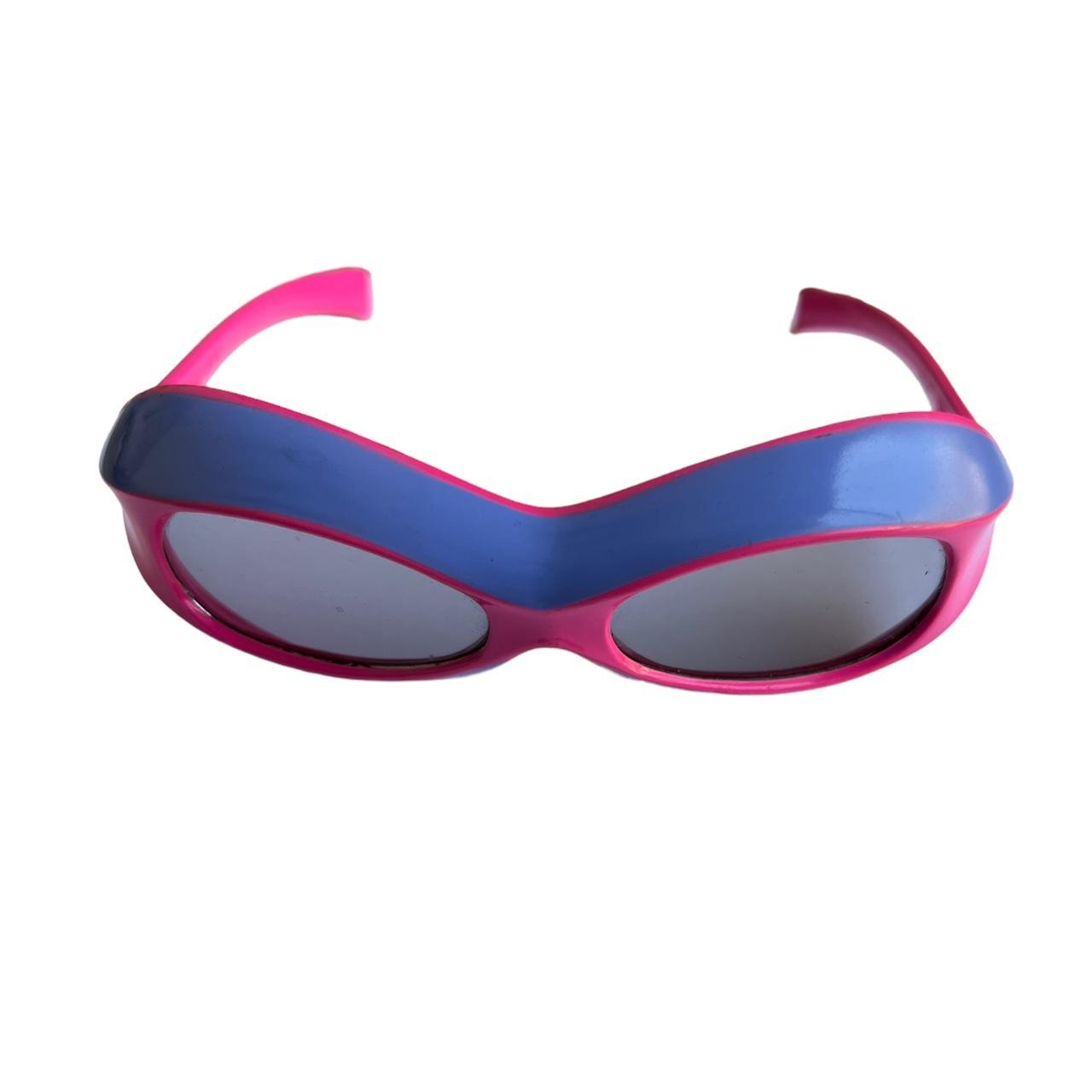 1960s Hot Pink Goggle Glasses • Insane 1960s mod... - Depop