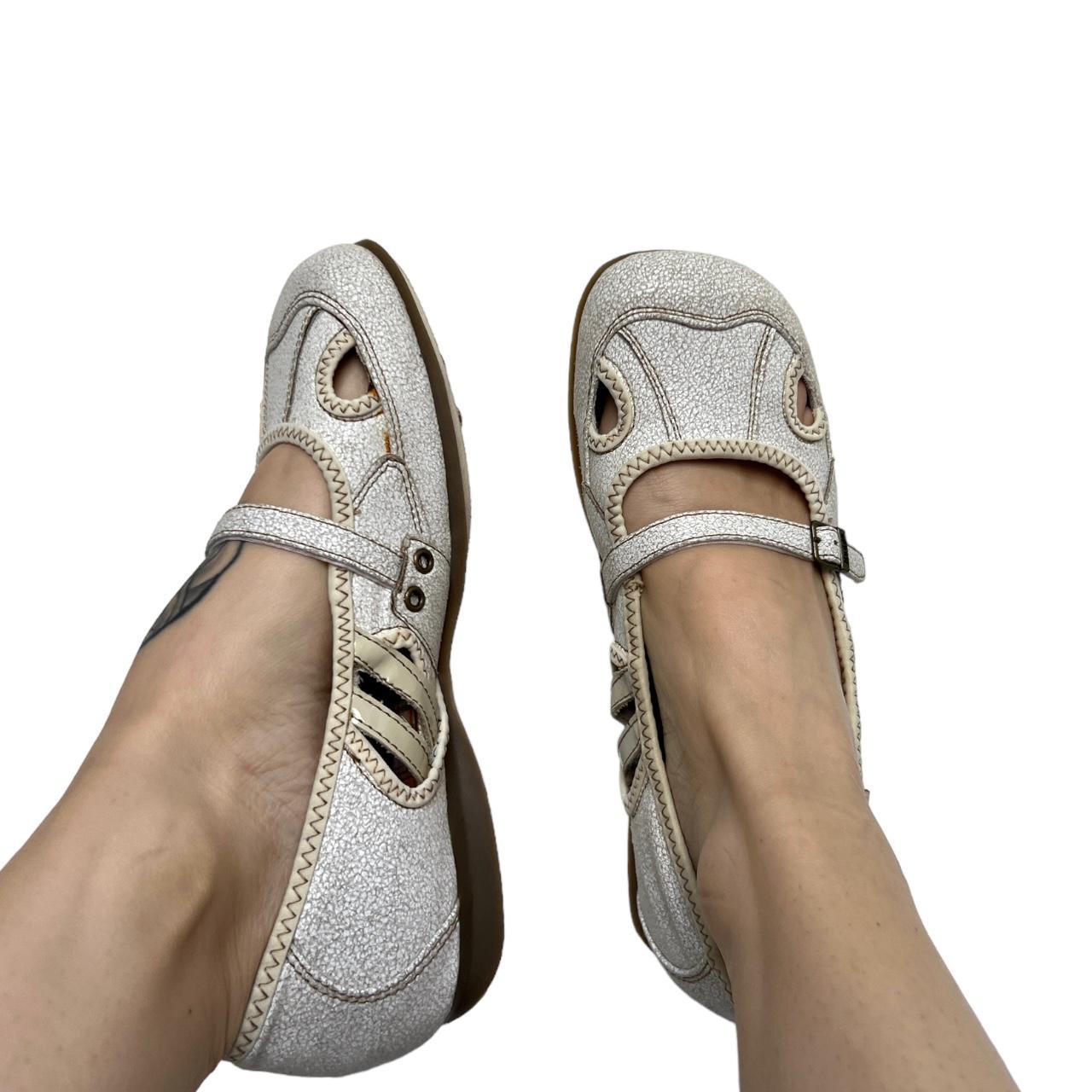 y2k Mudd Chunky Ballet Flats • Vintage early... - Depop