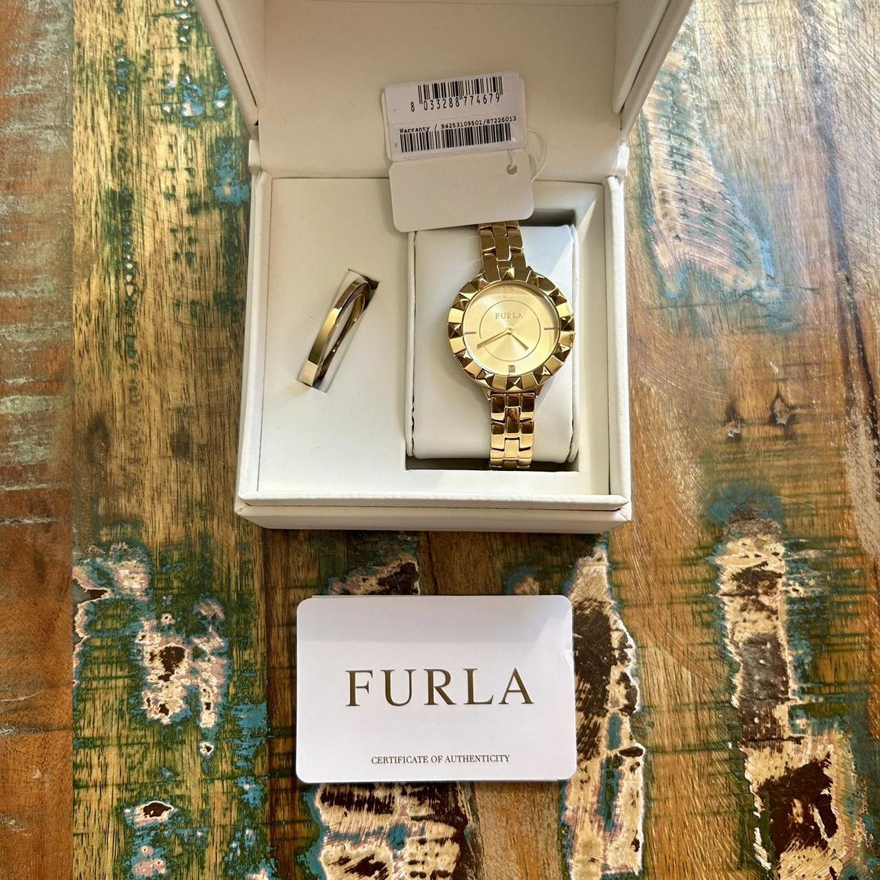 Italian watch. Interchangable // Furla, 34mm.... - Depop