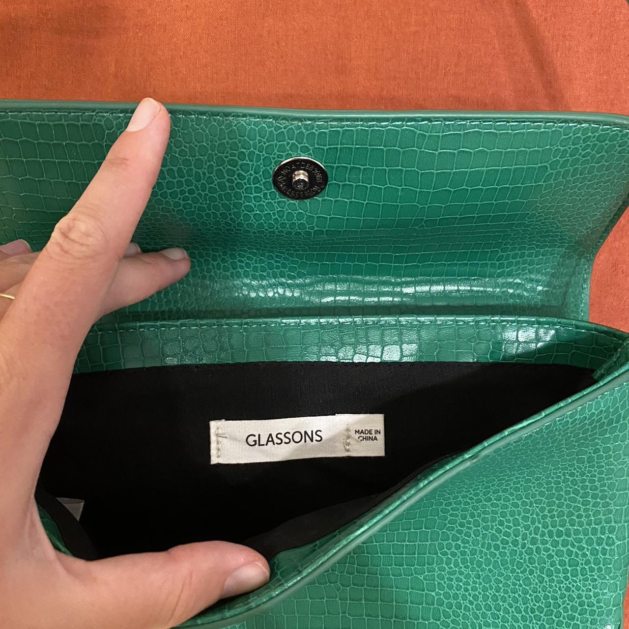 Glassons shoulder handbag in green. Brand new... - Depop