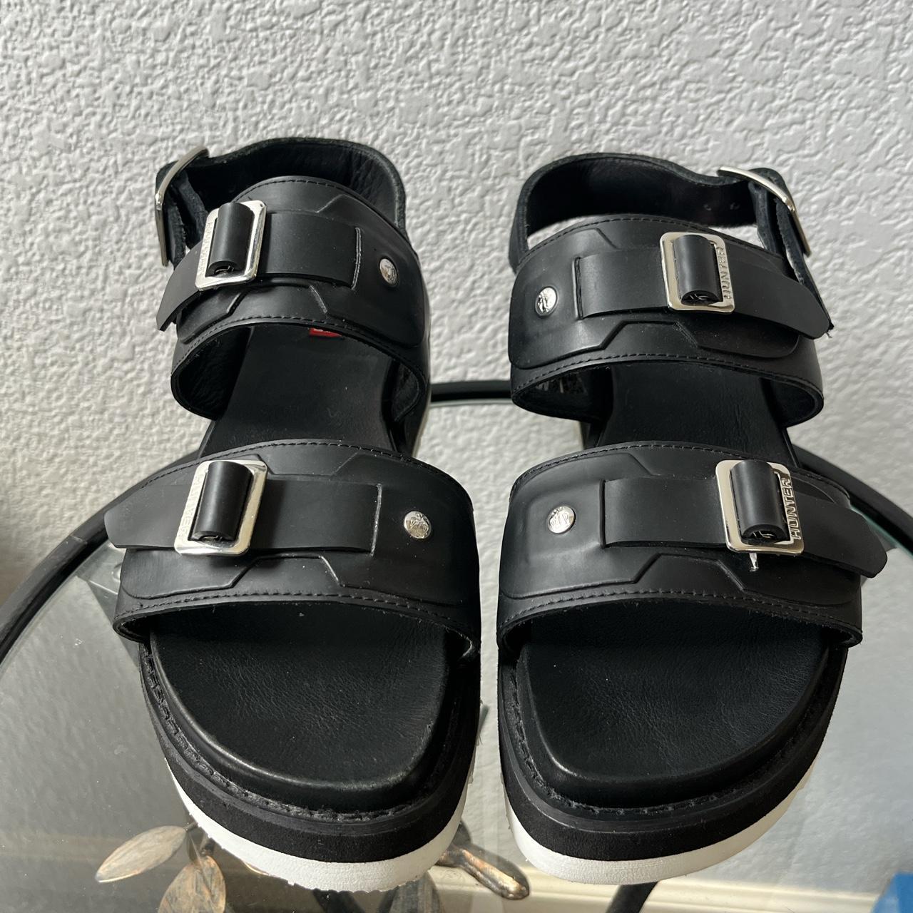 Hunter platform sandals New without box. Genuine... - Depop