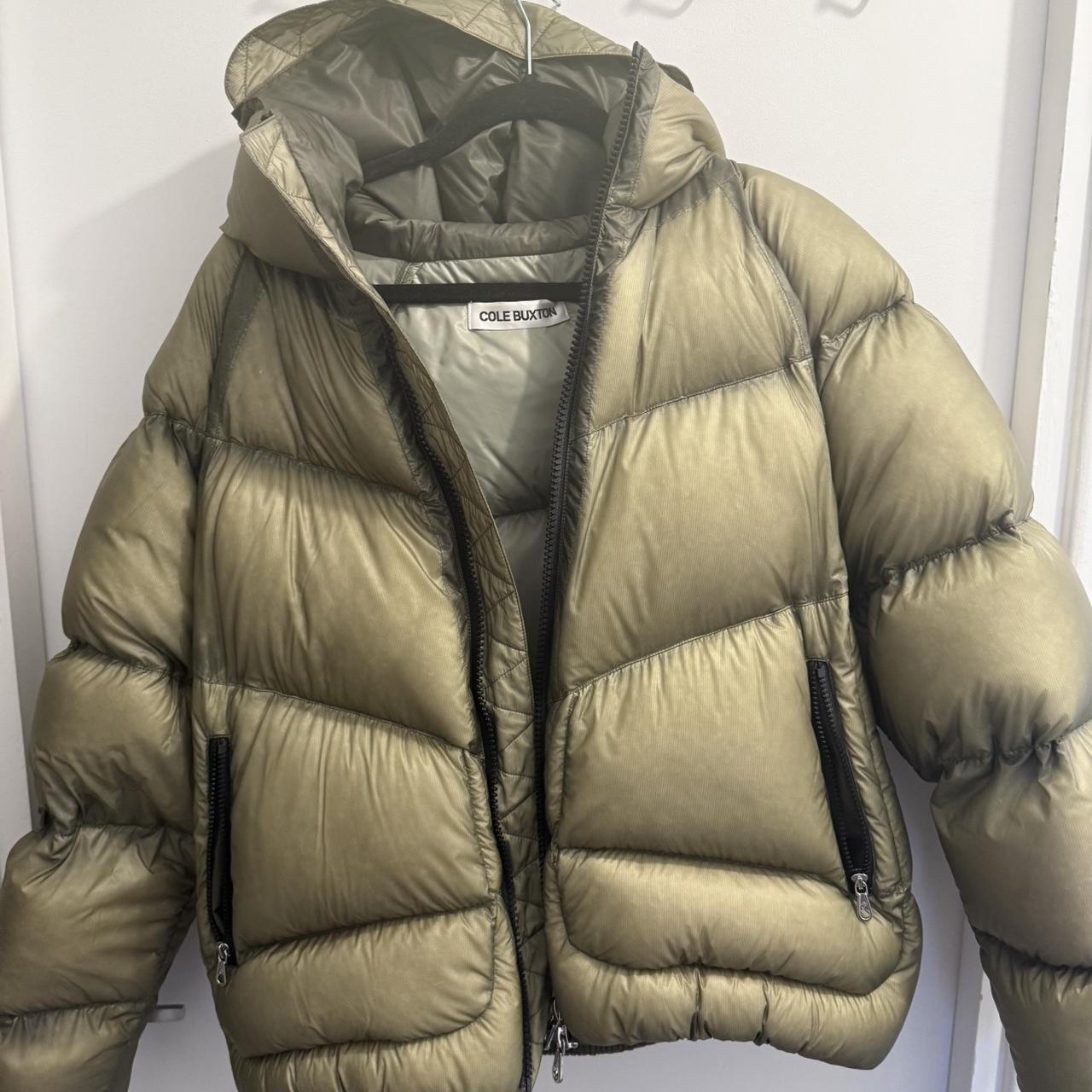Cole Buxton Translucent Taped Down Jacket – Green,... | Depop