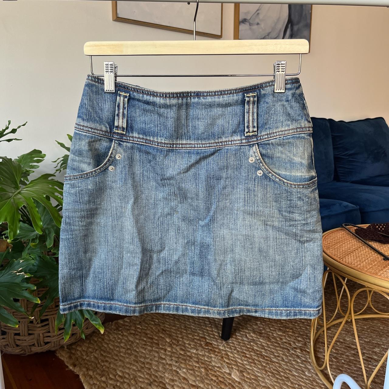 R.M Williams vintage denim skirt Seen in slightly... - Depop