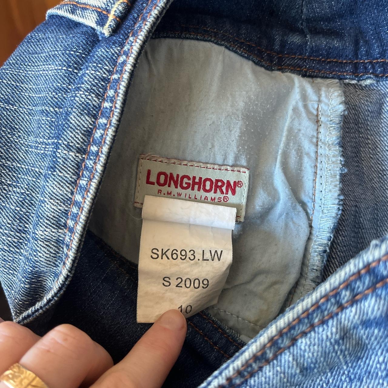 R.M Williams vintage denim skirt Seen in slightly... - Depop