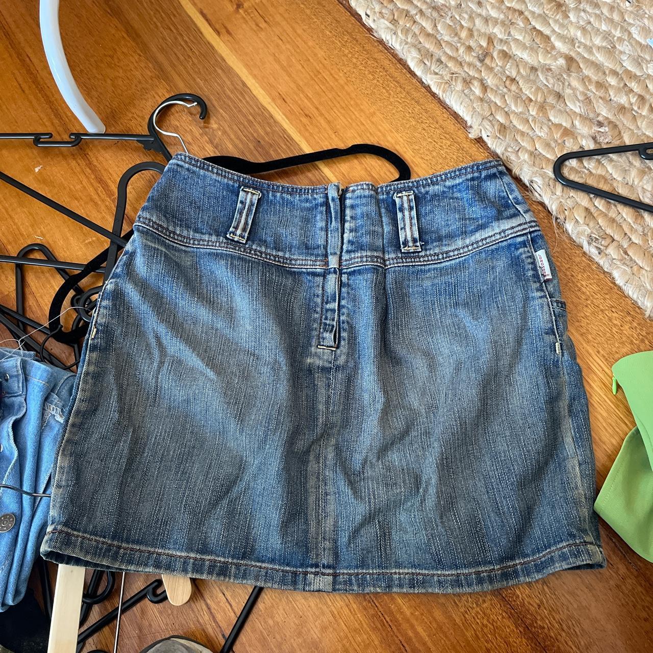 R.M Williams vintage denim skirt Seen in slightly... - Depop