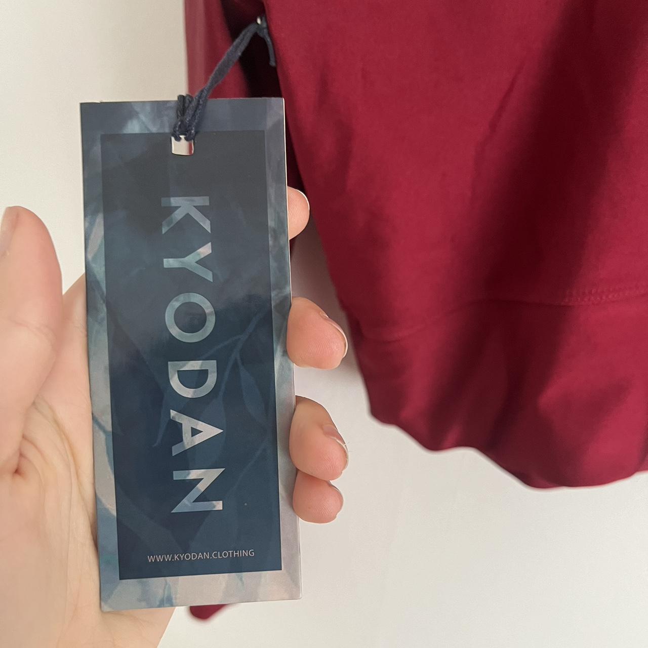 Red KYODAN top, size small long sleeve workout top... - Depop