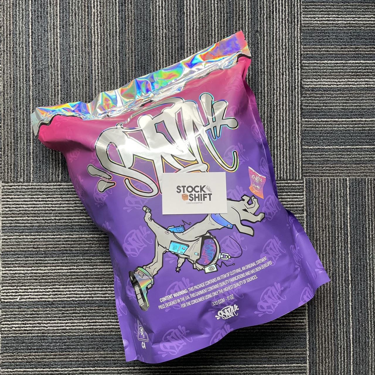 Syna World Grey Logo Tracksuit by Central Cee Size... - Depop