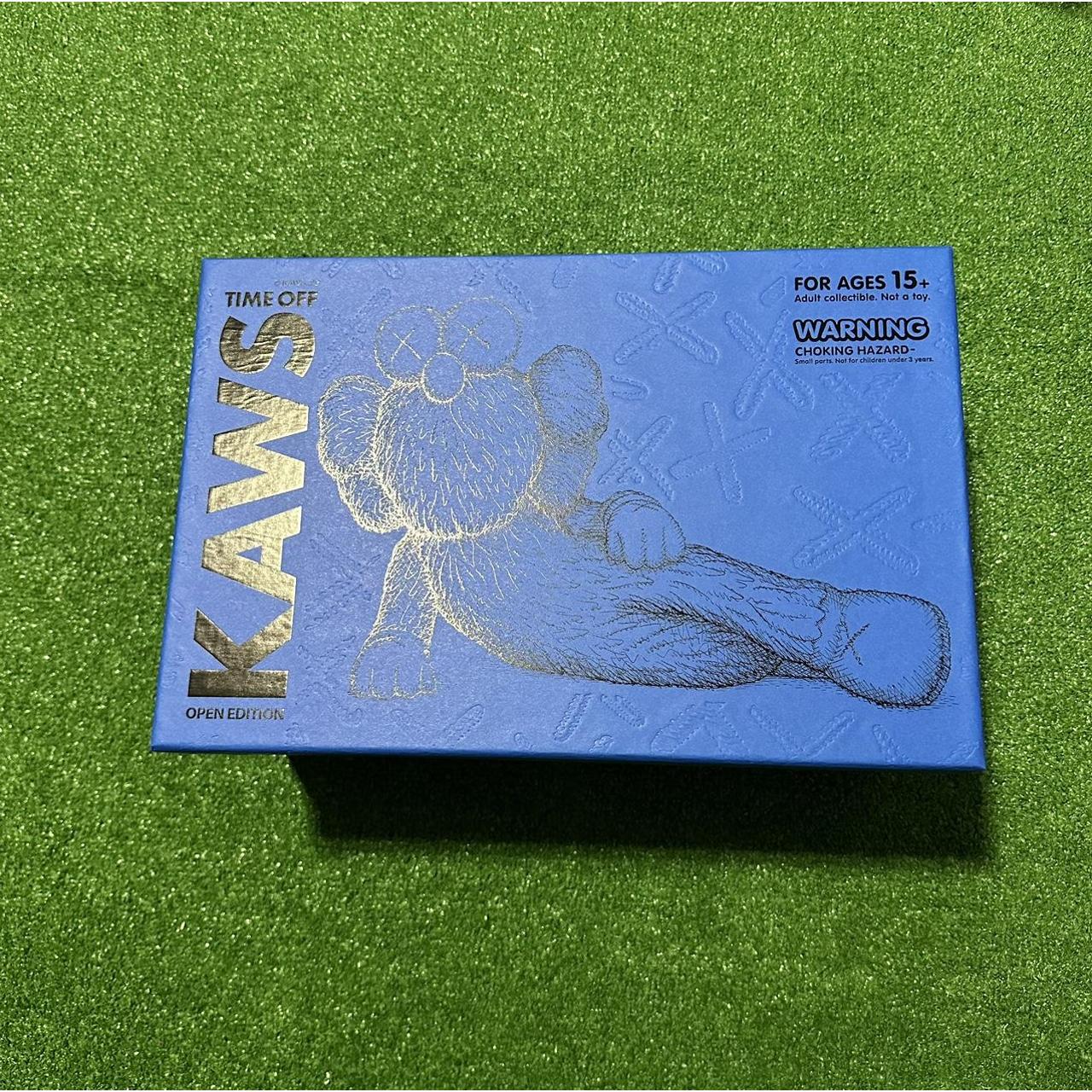 Kaws time off blue PRICE IS FIRM NO TRADES ALL... - Depop