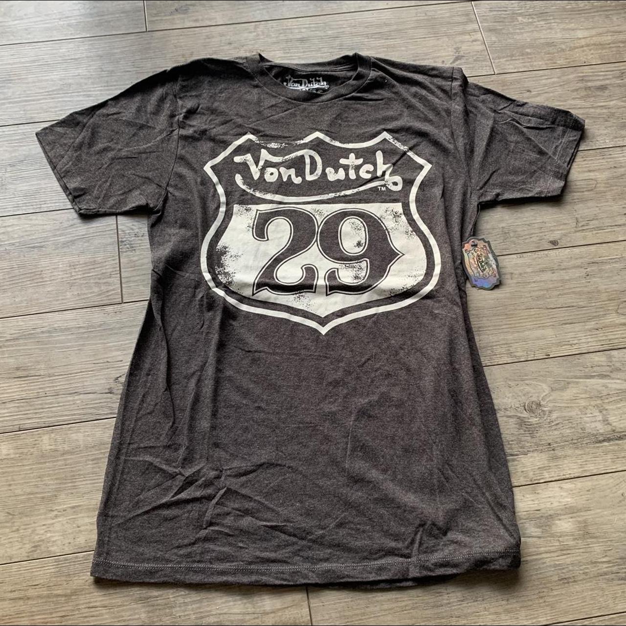 Von Dutch Men's T-shirt | Depop