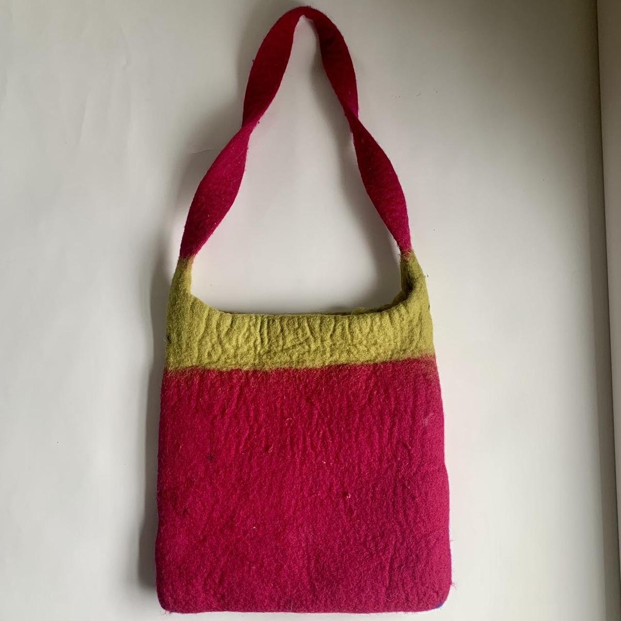 Multicolor hippie, 70s esque bag. A mark or two on... - Depop