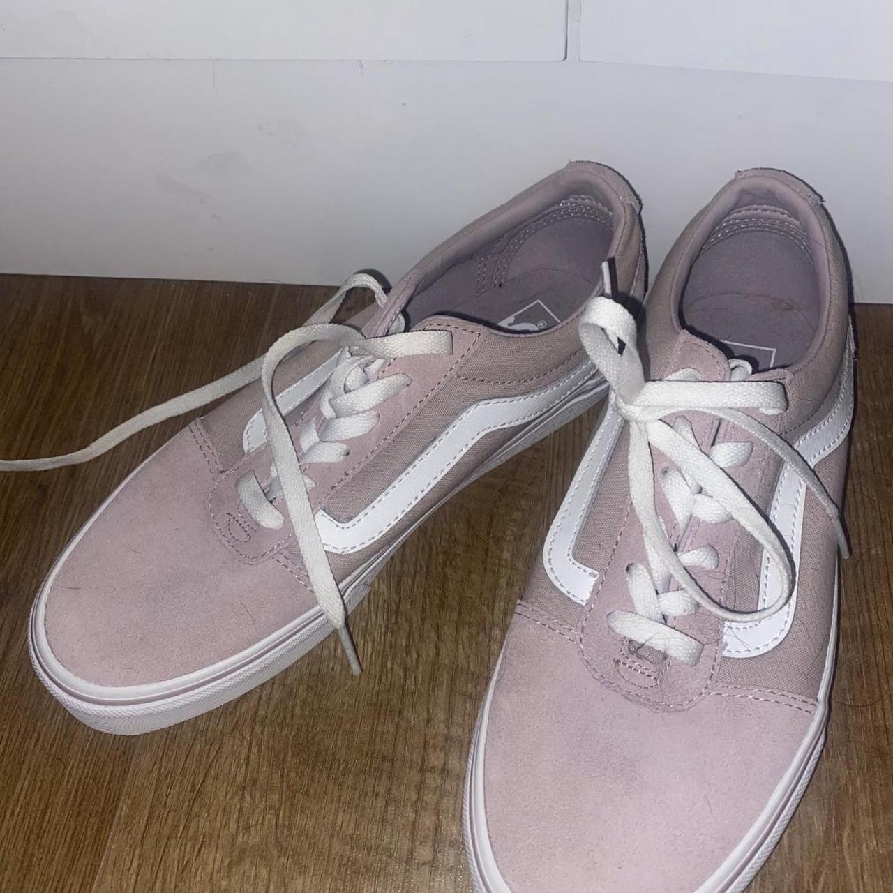 Brand new, never worn lilac vans, size 6.5 #vans... - Depop