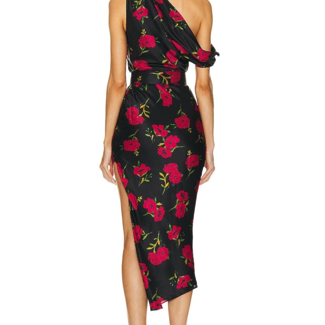 Nicholas The Label Calantha Off Shoulder Midi Dress.... - Depop