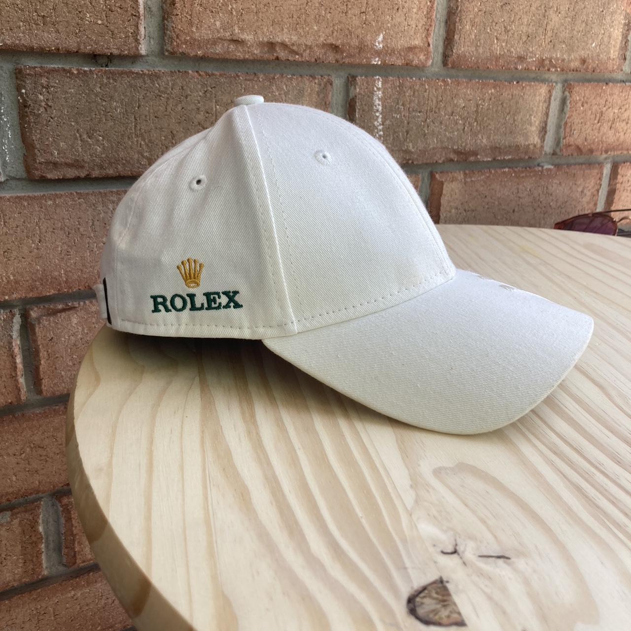 Rolex Men's Cream Hat | Depop
