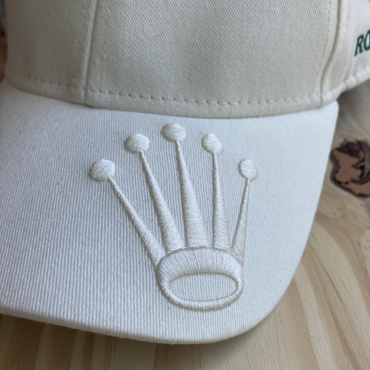 Rolex Men's Cream Hat | Depop